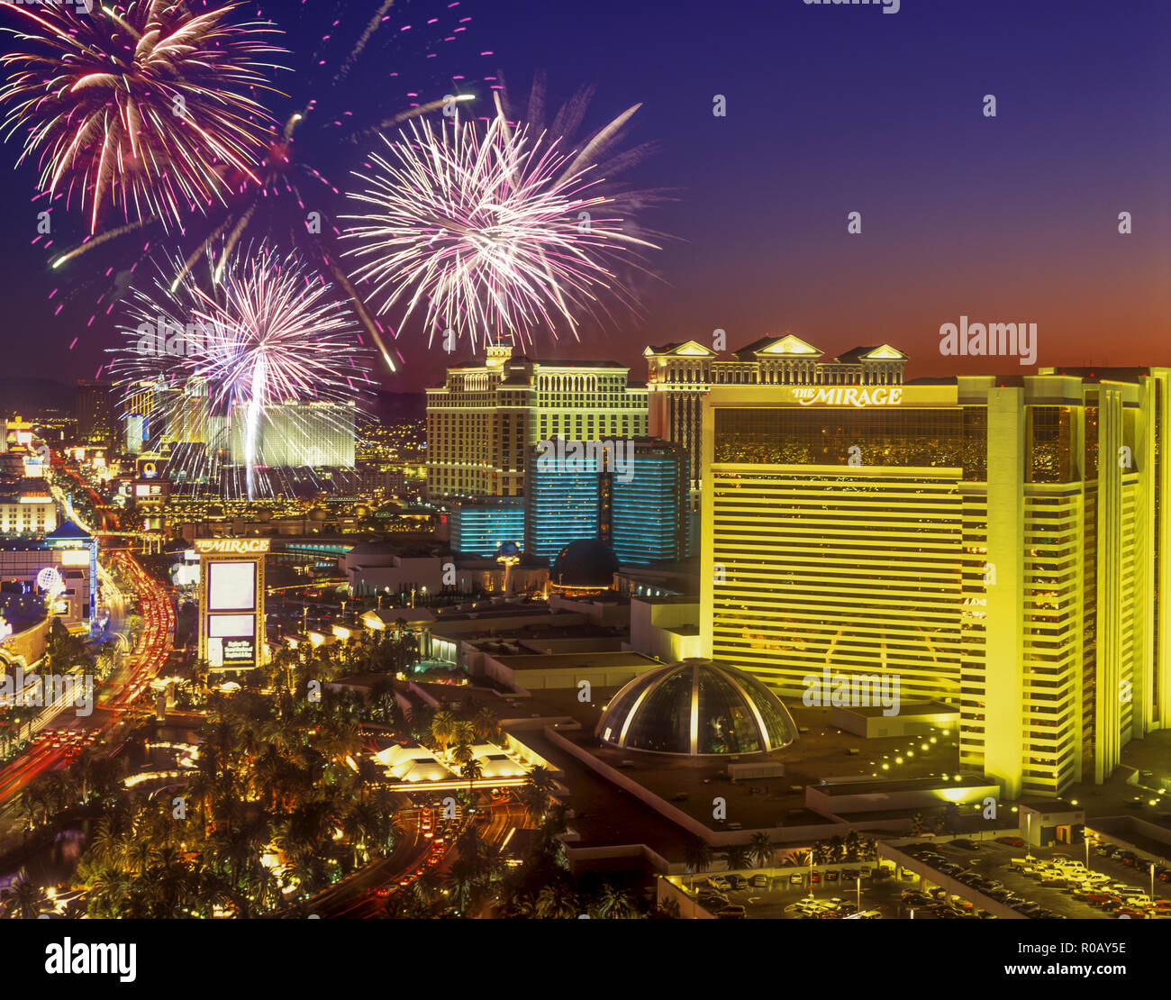 Las vegas aerial 1990s hi-res stock photography and images - Alamy