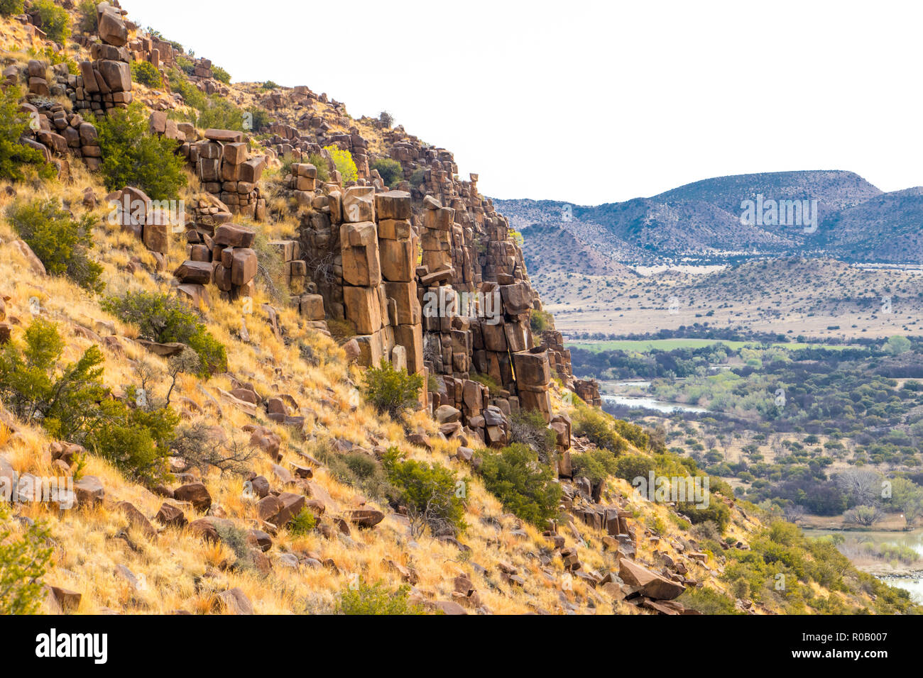 Gariep dam on the Orange river in South Africa Stock Photo - Alamy