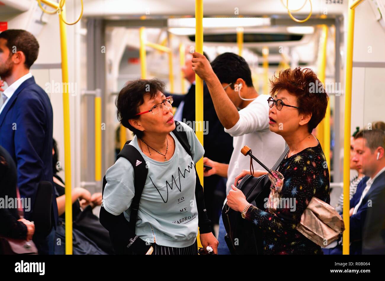 Checking subway map hi-res stock photography and images - Alamy