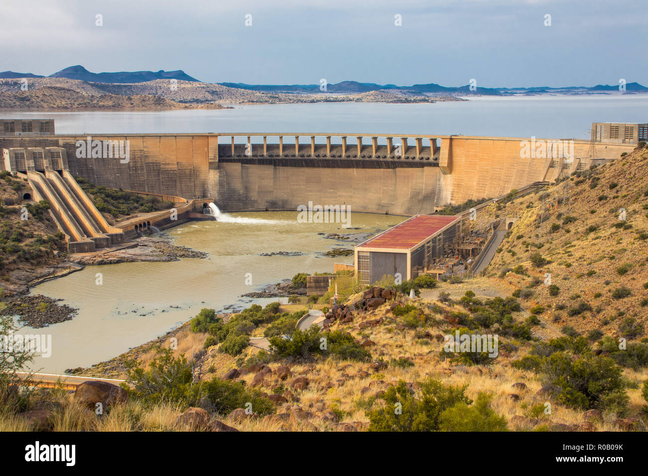Gariep dam on the Orange river, South Africa Stock Photo - Alamy