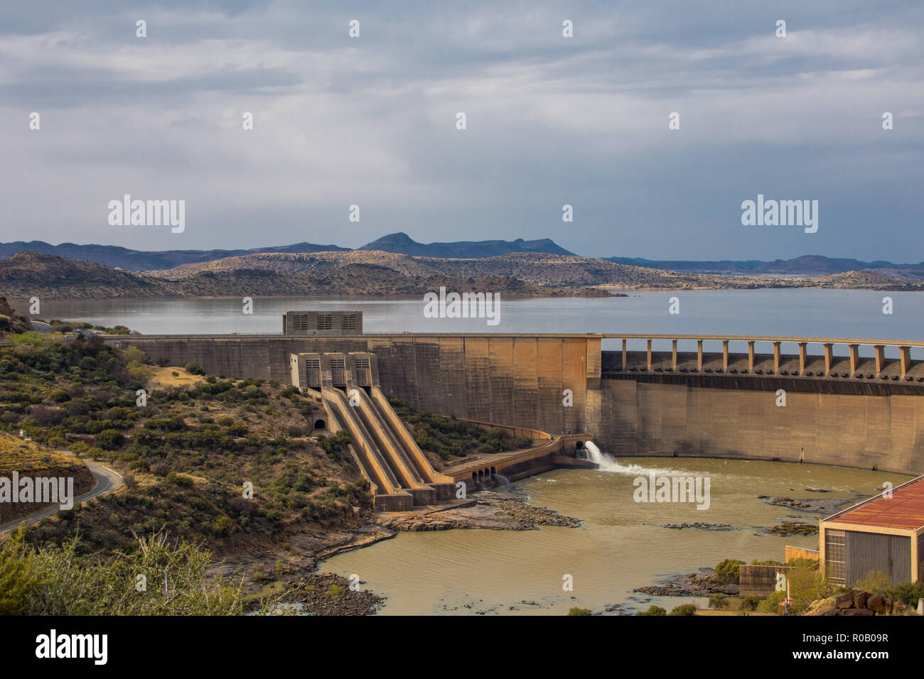 Gariep dam on the Orange river, South Africa Stock Photo - Alamy