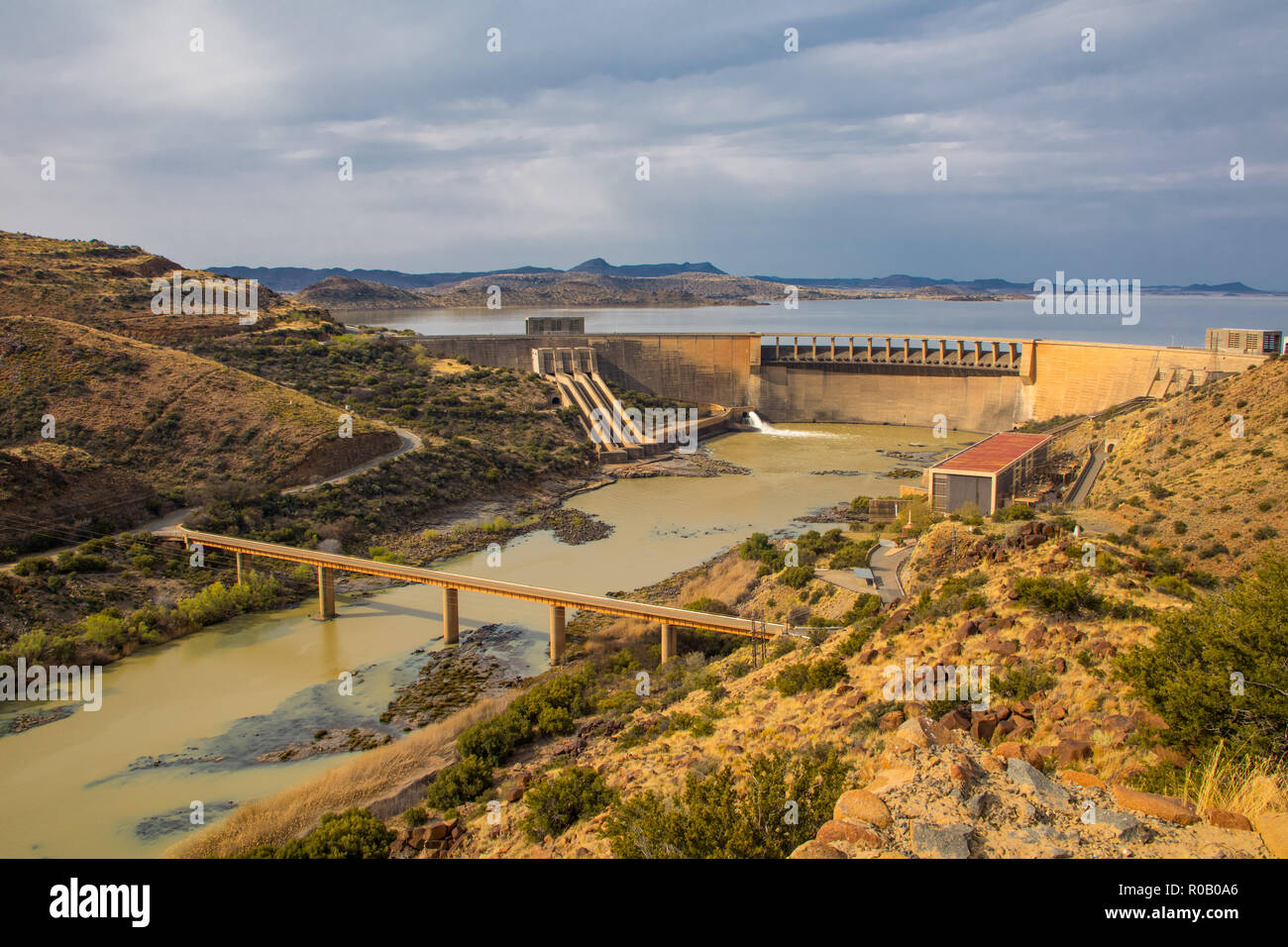 Gariep dam on the Orange river, South Africa Stock Photo - Alamy