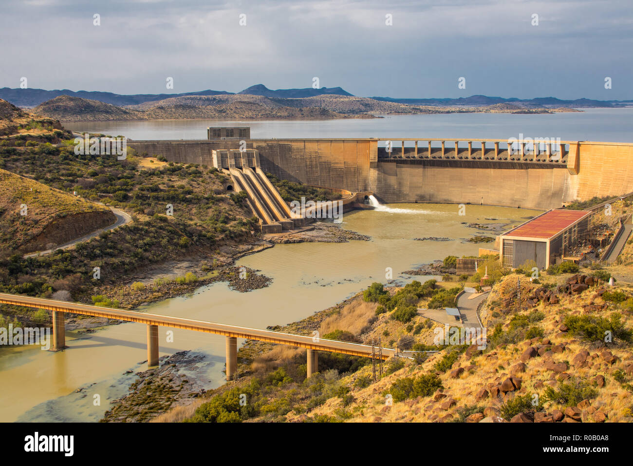 Gariep dam on the Orange river, South Africa Stock Photo - Alamy