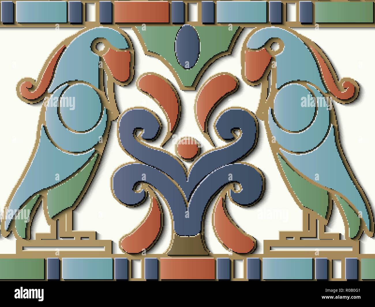 3d paper animal sculpture Stock Vector Images - Alamy