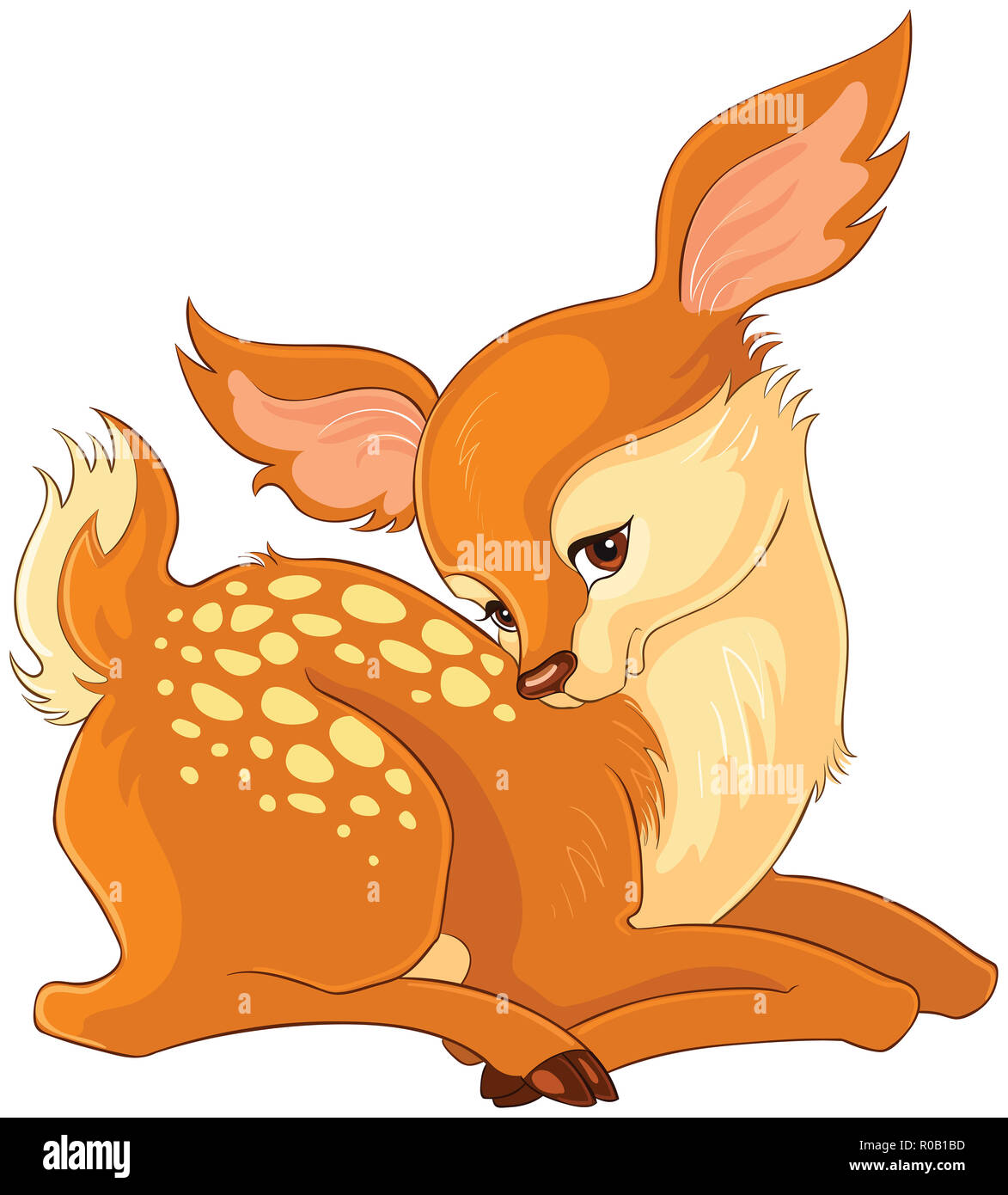 Cute Cartoon Deer Stock Photos & Cute Cartoon Deer Stock Images - Alamy