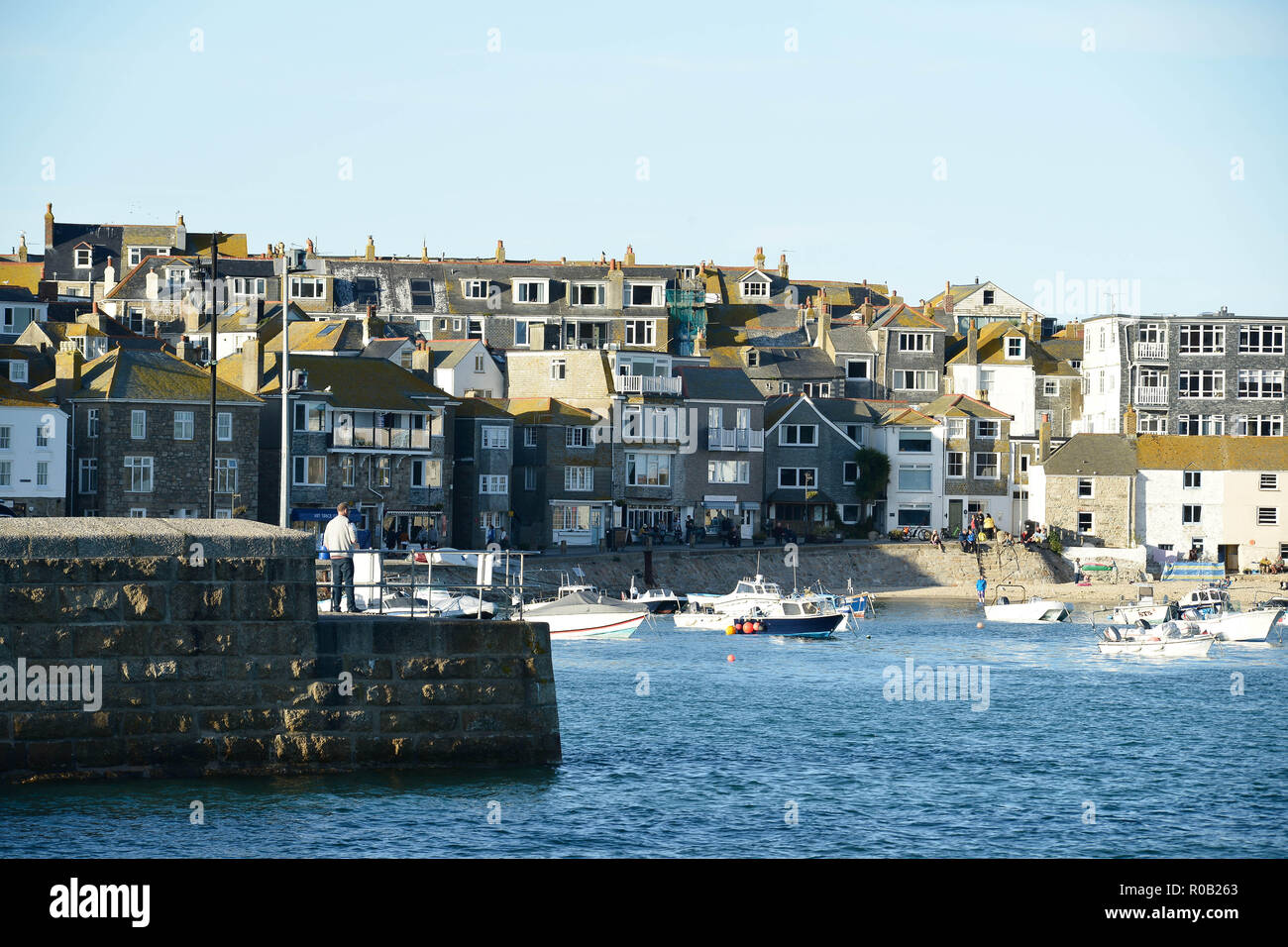 Late evening September in St.Ives, Cornwall Stock Photo - Alamy