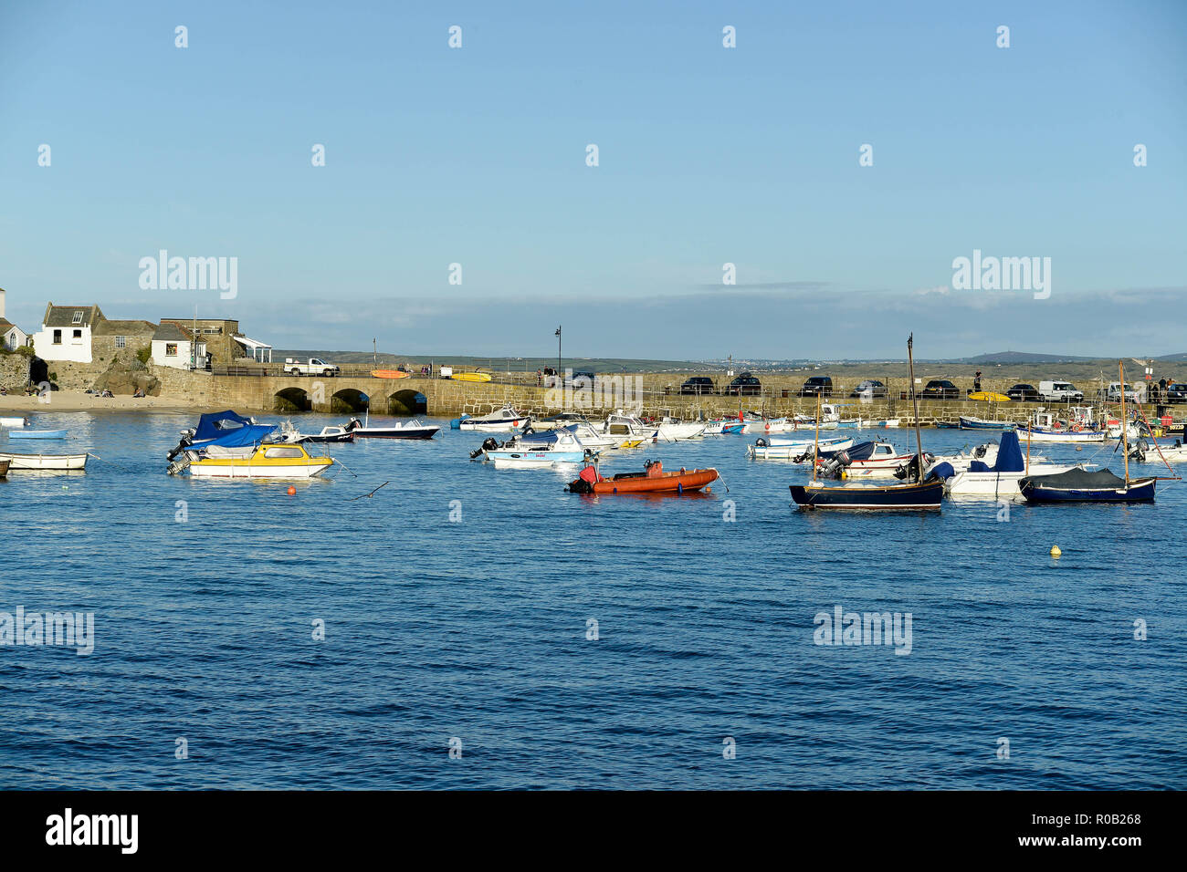 Late evening September in St.Ives, Cornwall Stock Photo - Alamy
