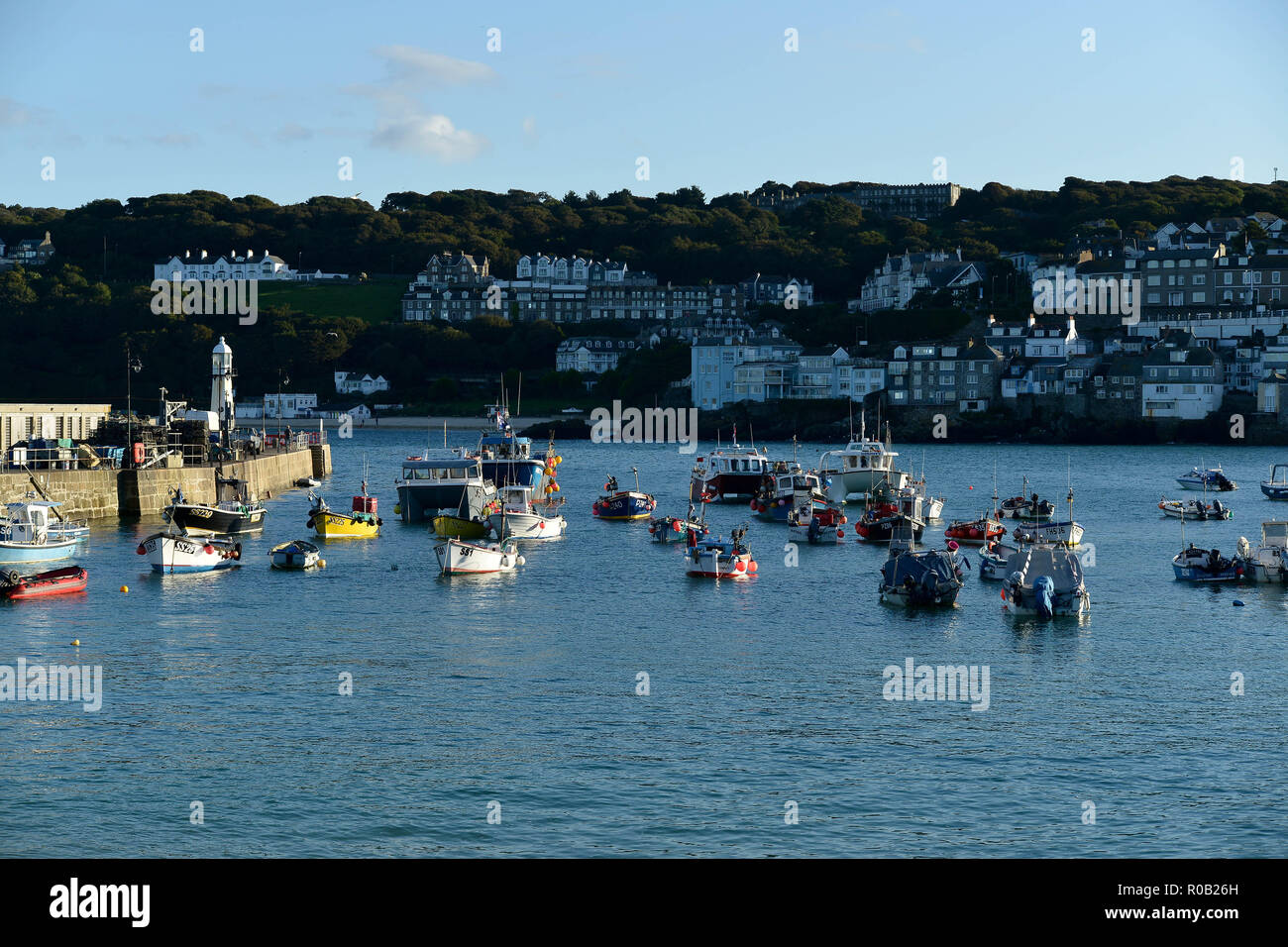 Late evening September in St.Ives, Cornwall Stock Photo - Alamy