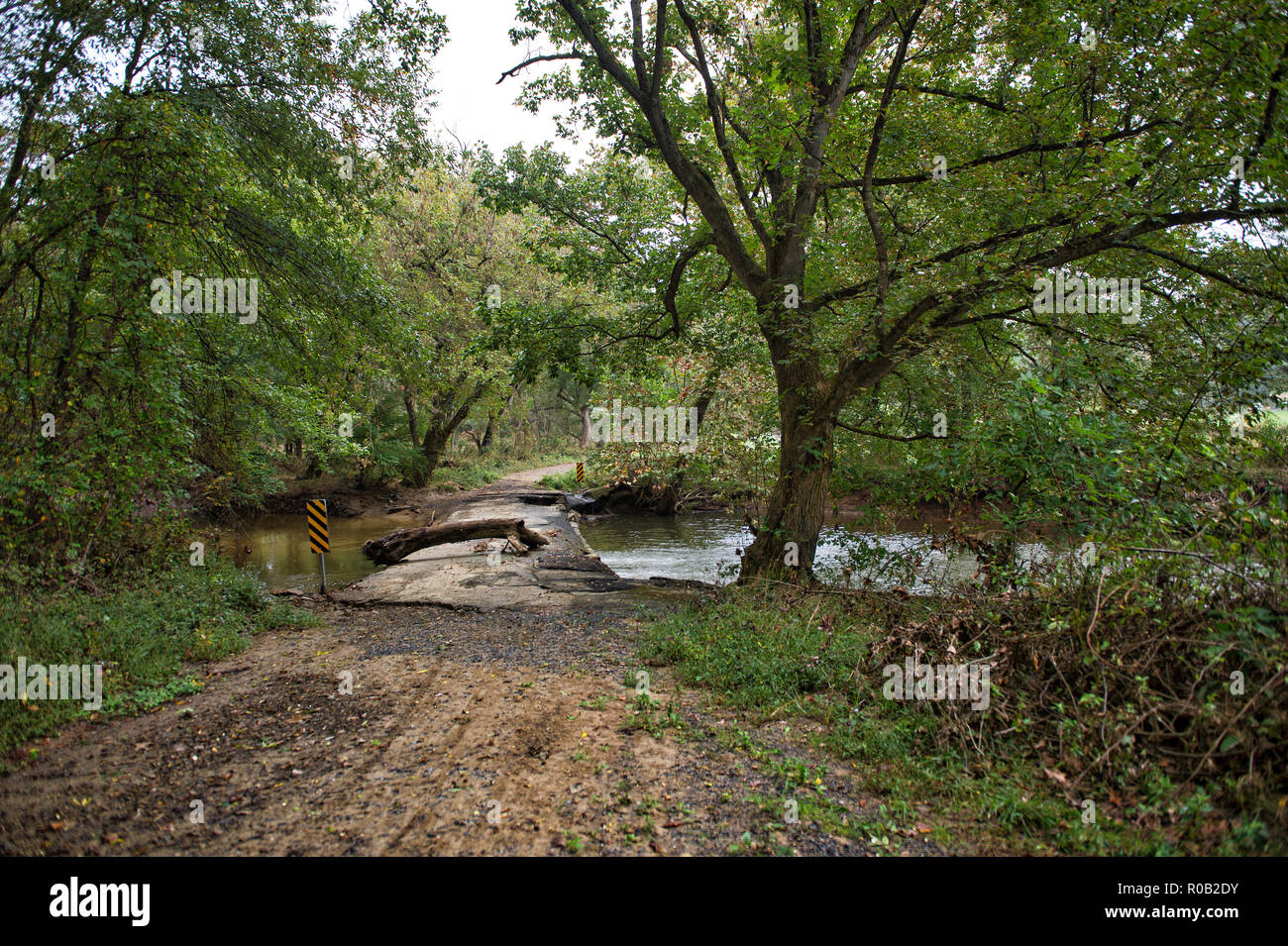 Beaverdam bridge road low water bridgebeaver dam road hi-res stock ...