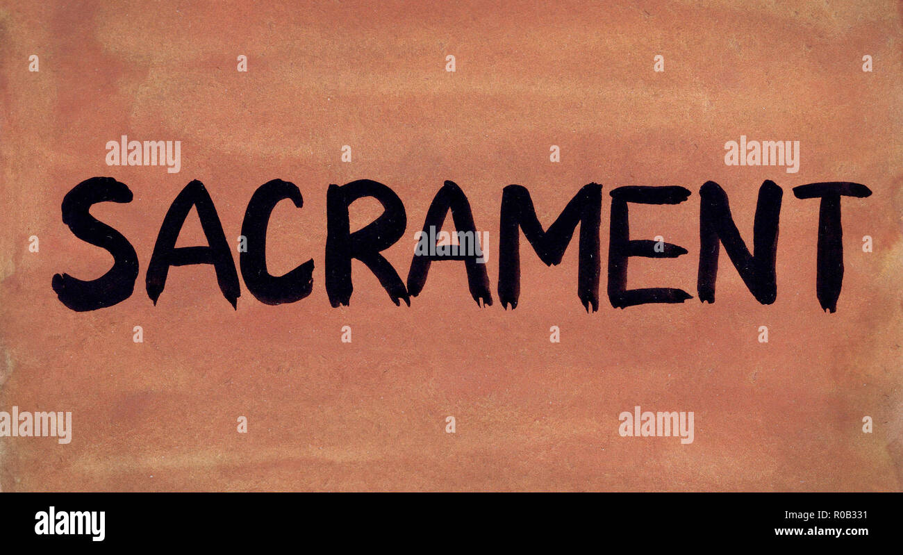 Religious sacraments hi-res stock photography and images - Alamy