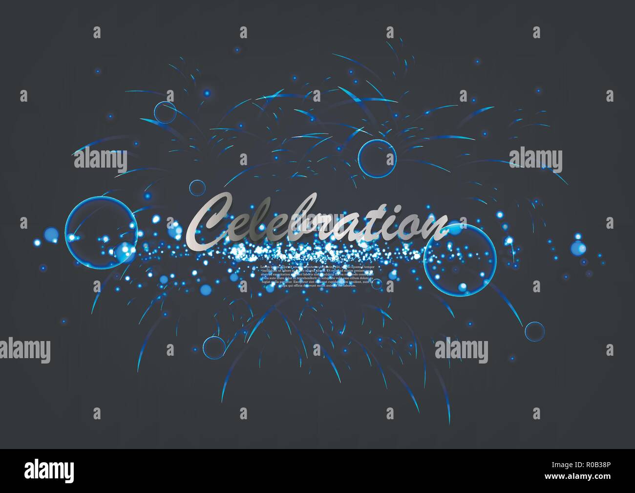 Vector abstract celebration event background design Stock Vector Image ...