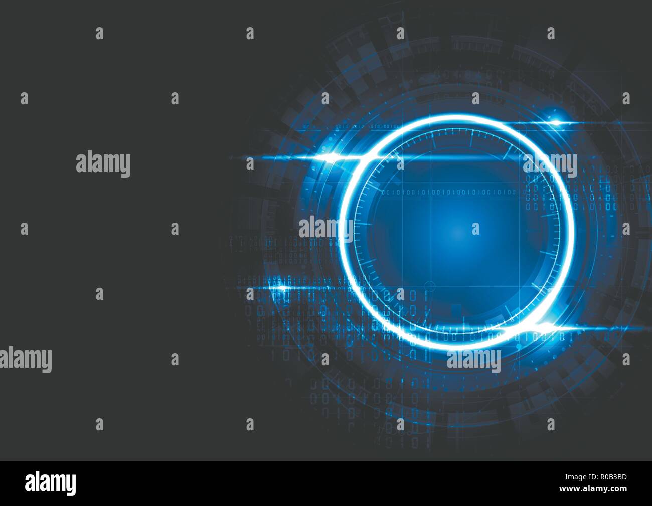 Technological encryption interface concept abstract background vector design Stock Vector Image ...