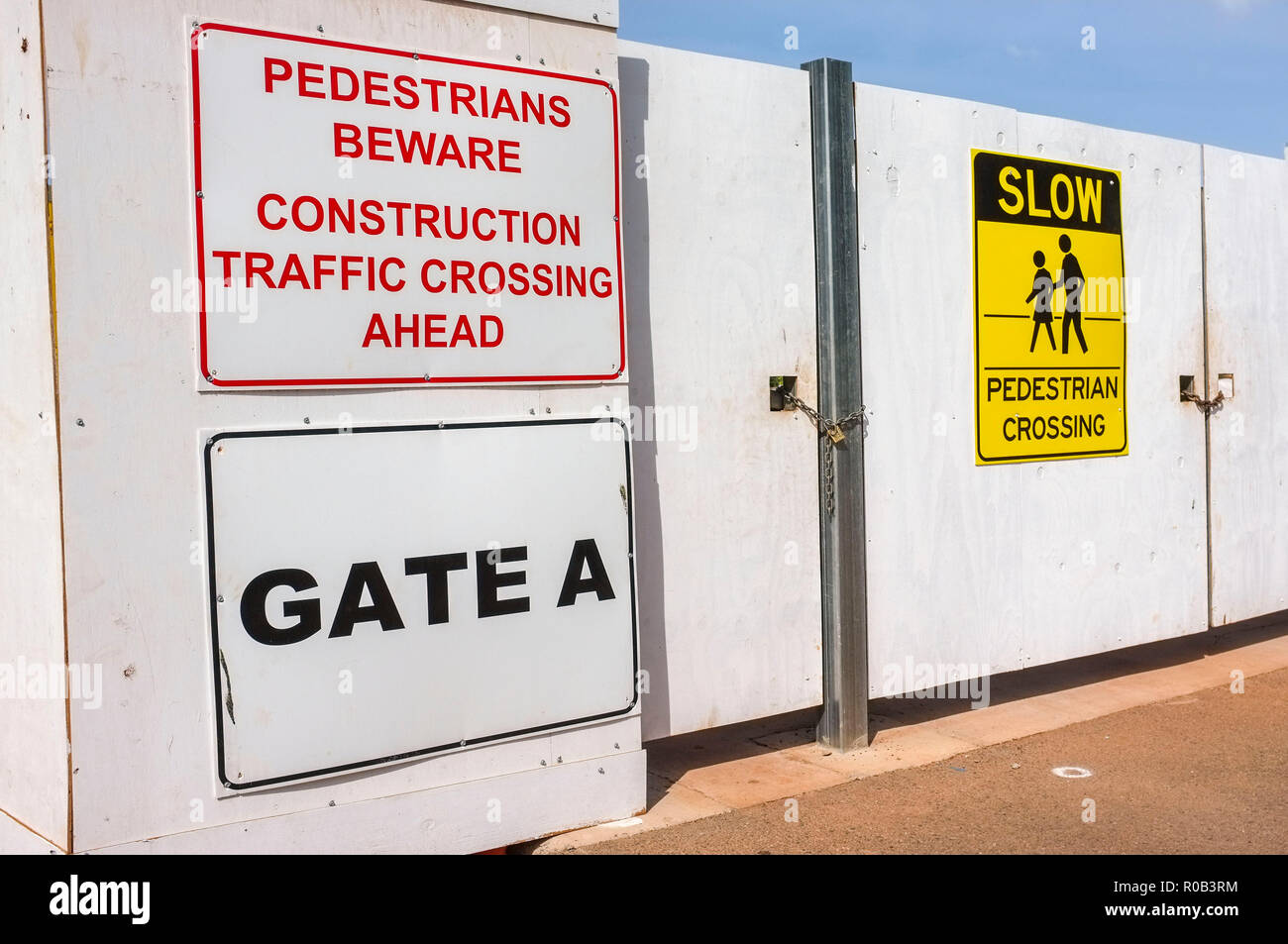 Construction Site Entrance Signs