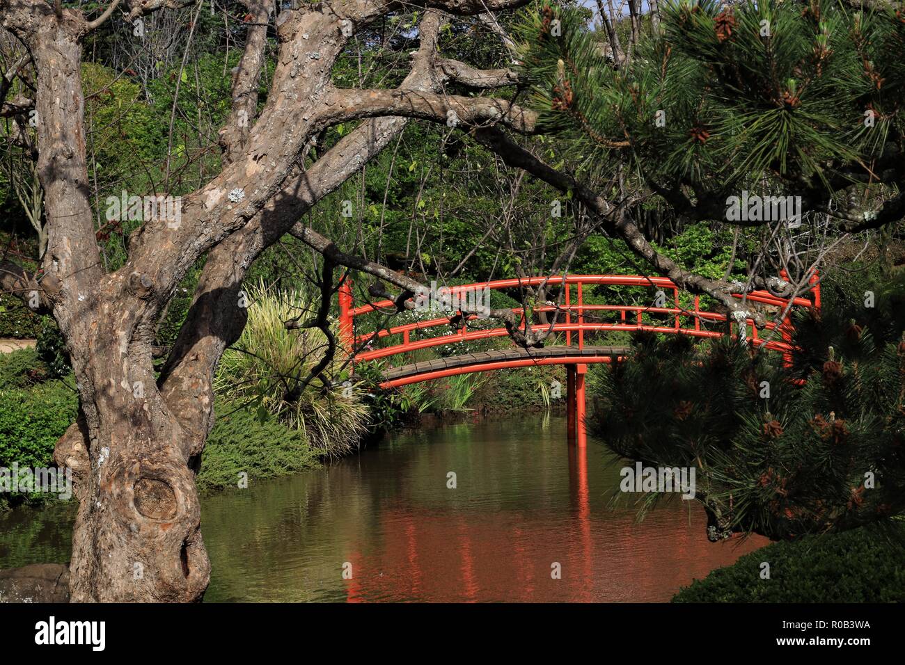 Bridge over water Stock Photo - Alamy