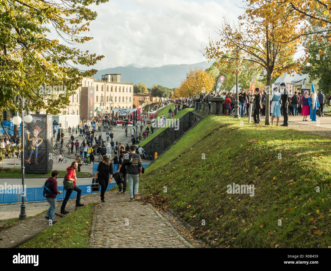 Lucca comics & games, an annual comic book and gaming convention in the ...