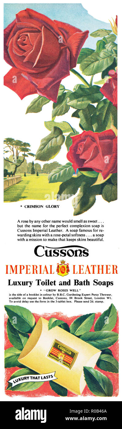Cussons imperial leather soap hi-res stock photography and images - Alamy