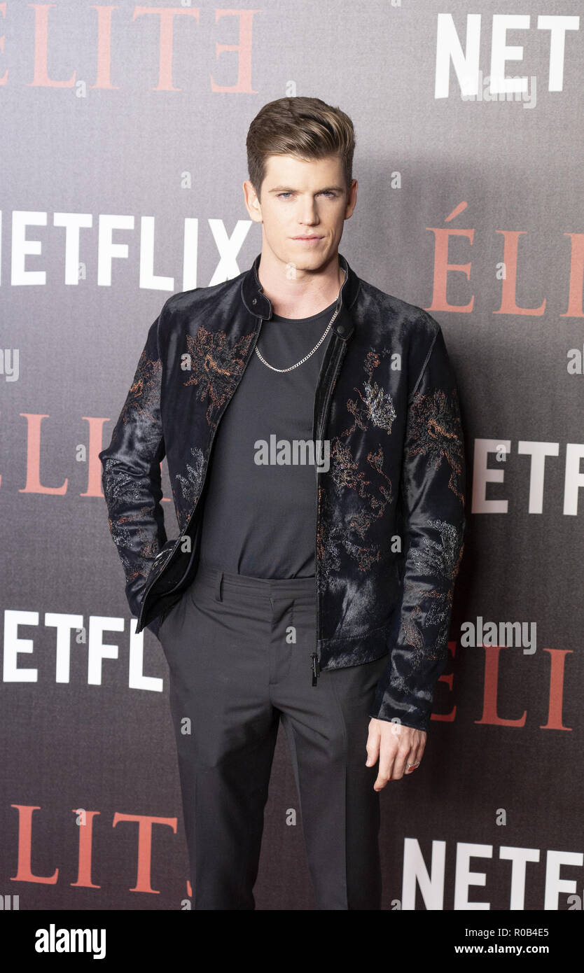 'Elite' premiere at Reina Sofia Museum Featuring: Miguel Bernardeau ...