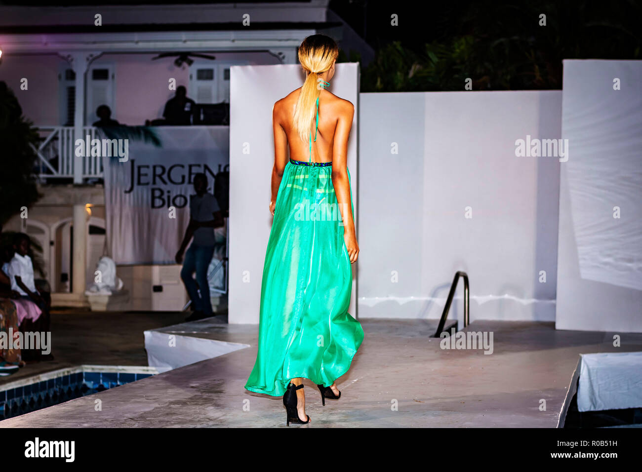 Models and Designers from across the Caribbean along with Stacy ...