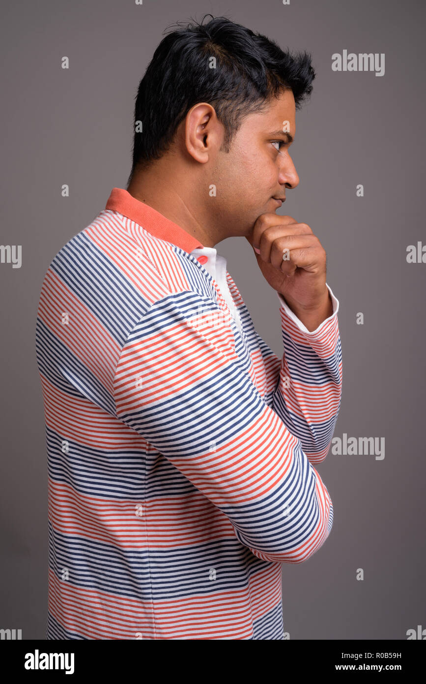 Indian adult man hi-res stock photography and images - Alamy