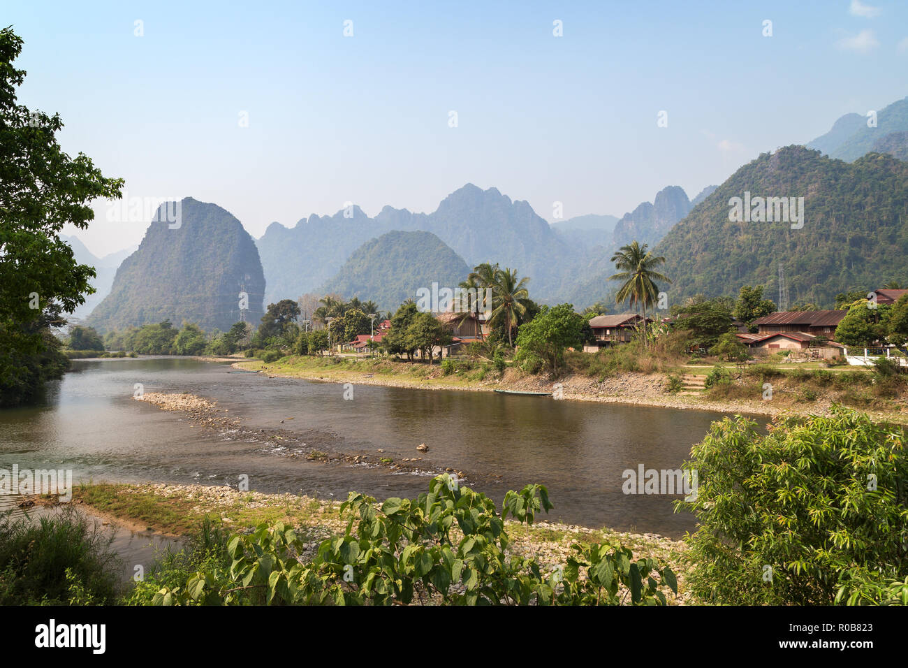 Pha tang vang vieng laos hi-res stock photography and images - Alamy