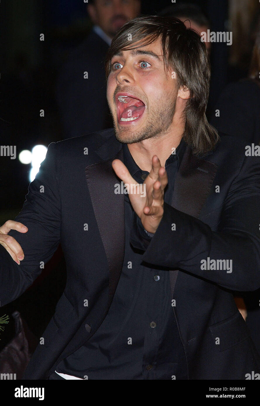 Jared Leto arriving Alexander Premiere at the Chinese Theatre in Los ...