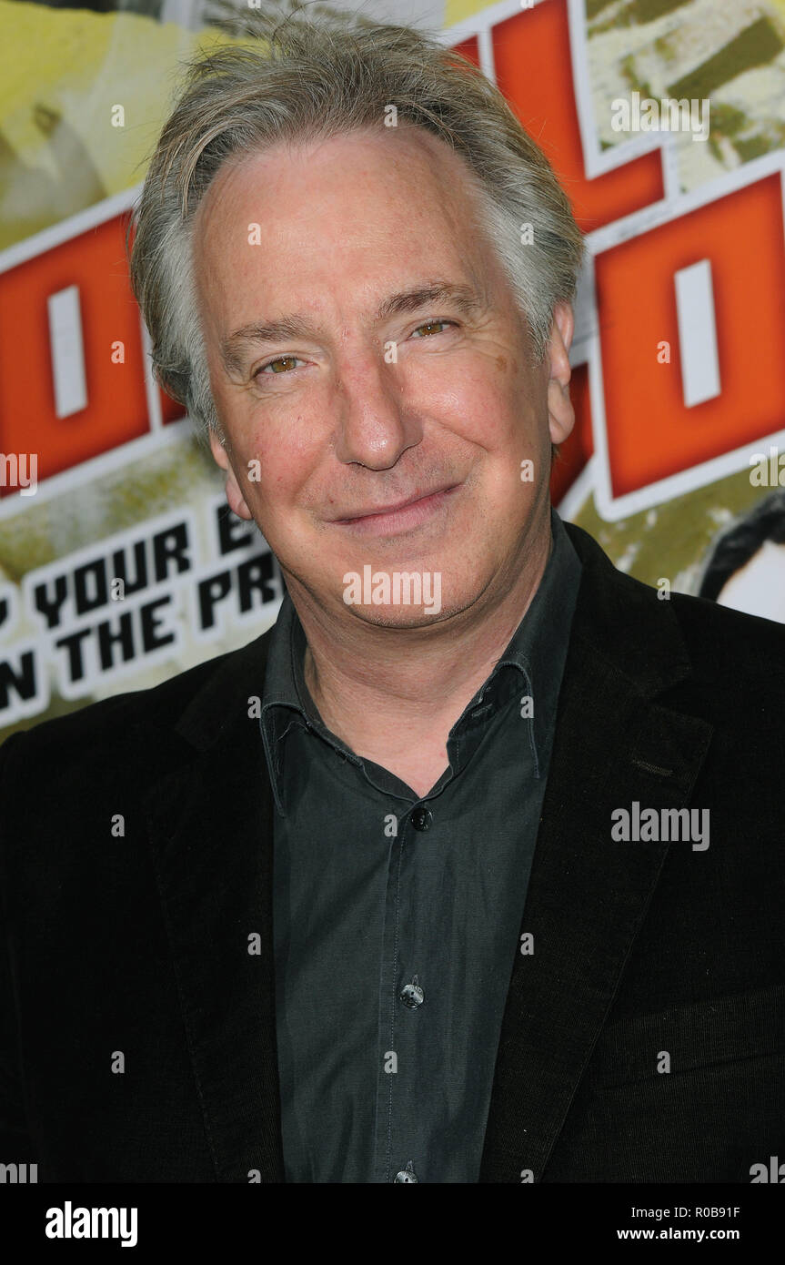 02 rickmanalan 02 red carpet event hi-res stock photography and images ...