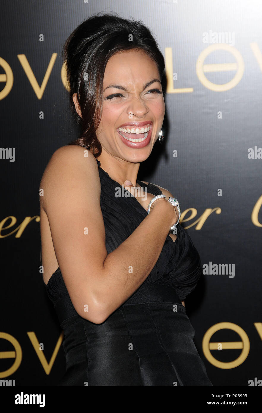 Rosario Dawson - Cartier Love Charity Party in a Privat Home in Bel Air ...