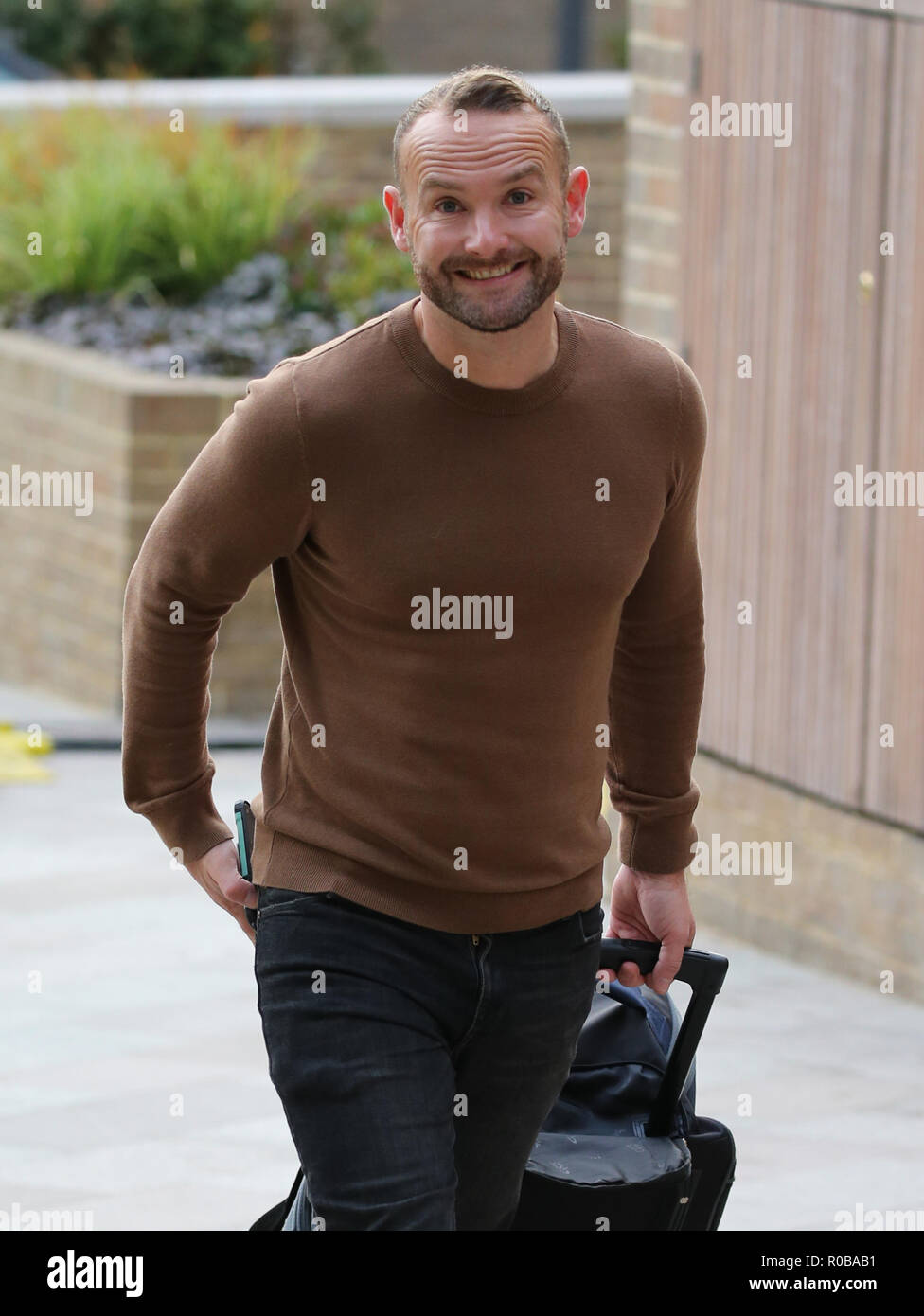 Kevin Simm outside ITV Studios Featuring: Kevin Simm Where: London ...