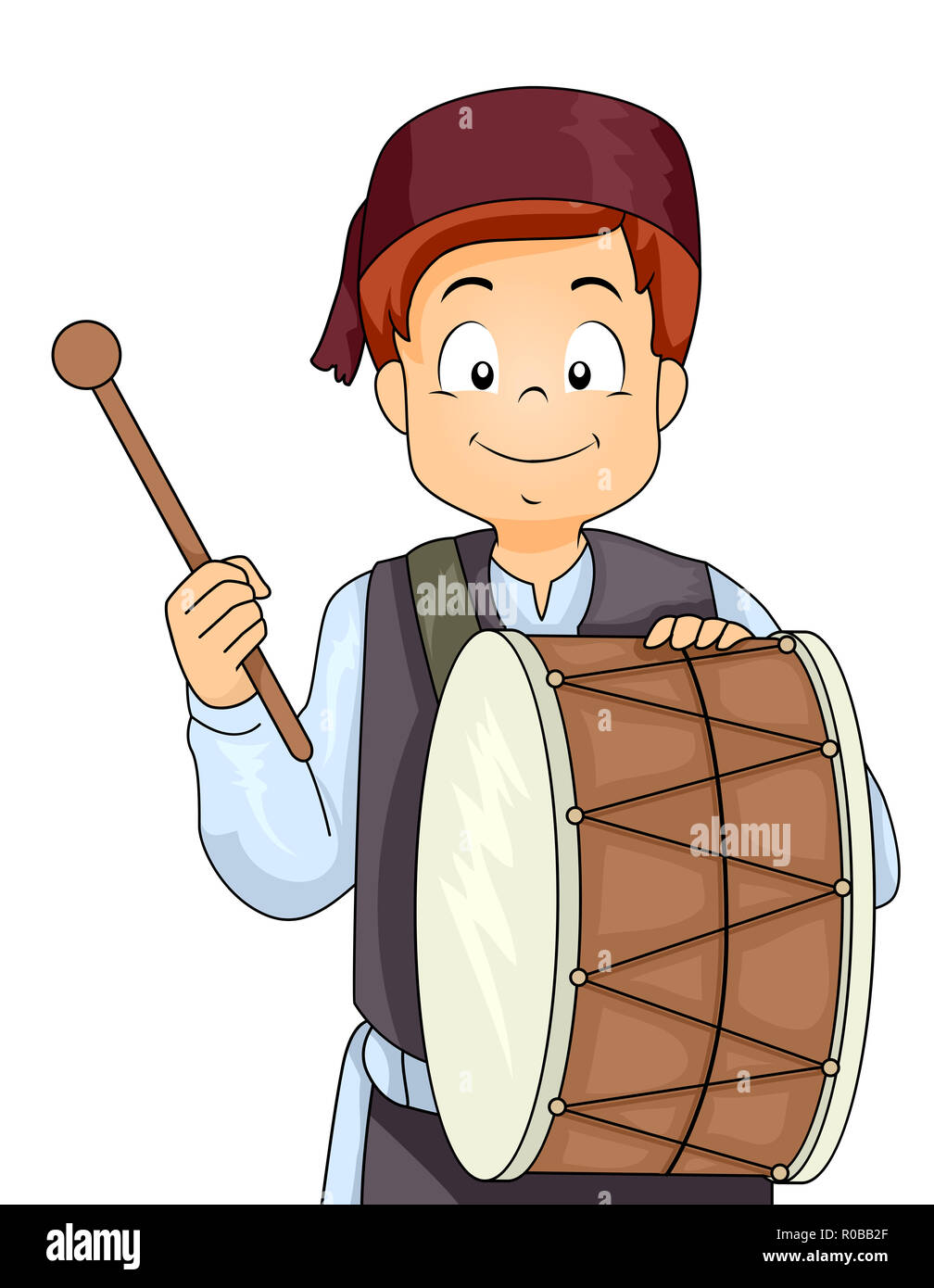 Drummer Boy Cartoon High Resolution Stock Photography and Images - Alamy