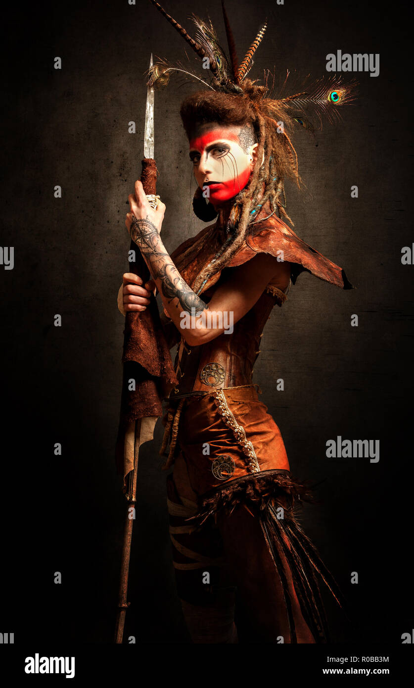 Amazon woman ethnic hi-res stock photography and images - Alamy