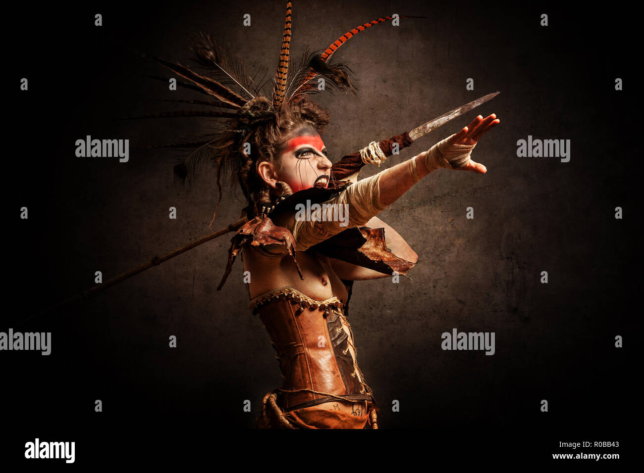 Tribal woman amazon hi-res stock photography and images - Alamy