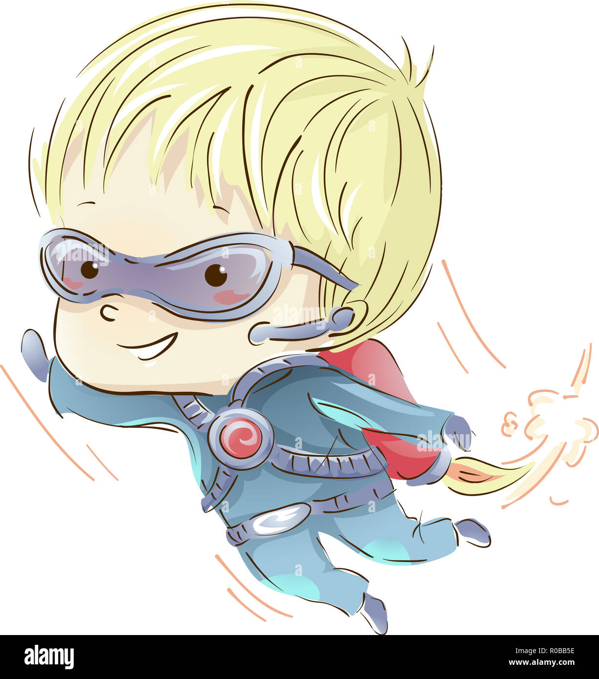 Cartoon Jetpack Side View