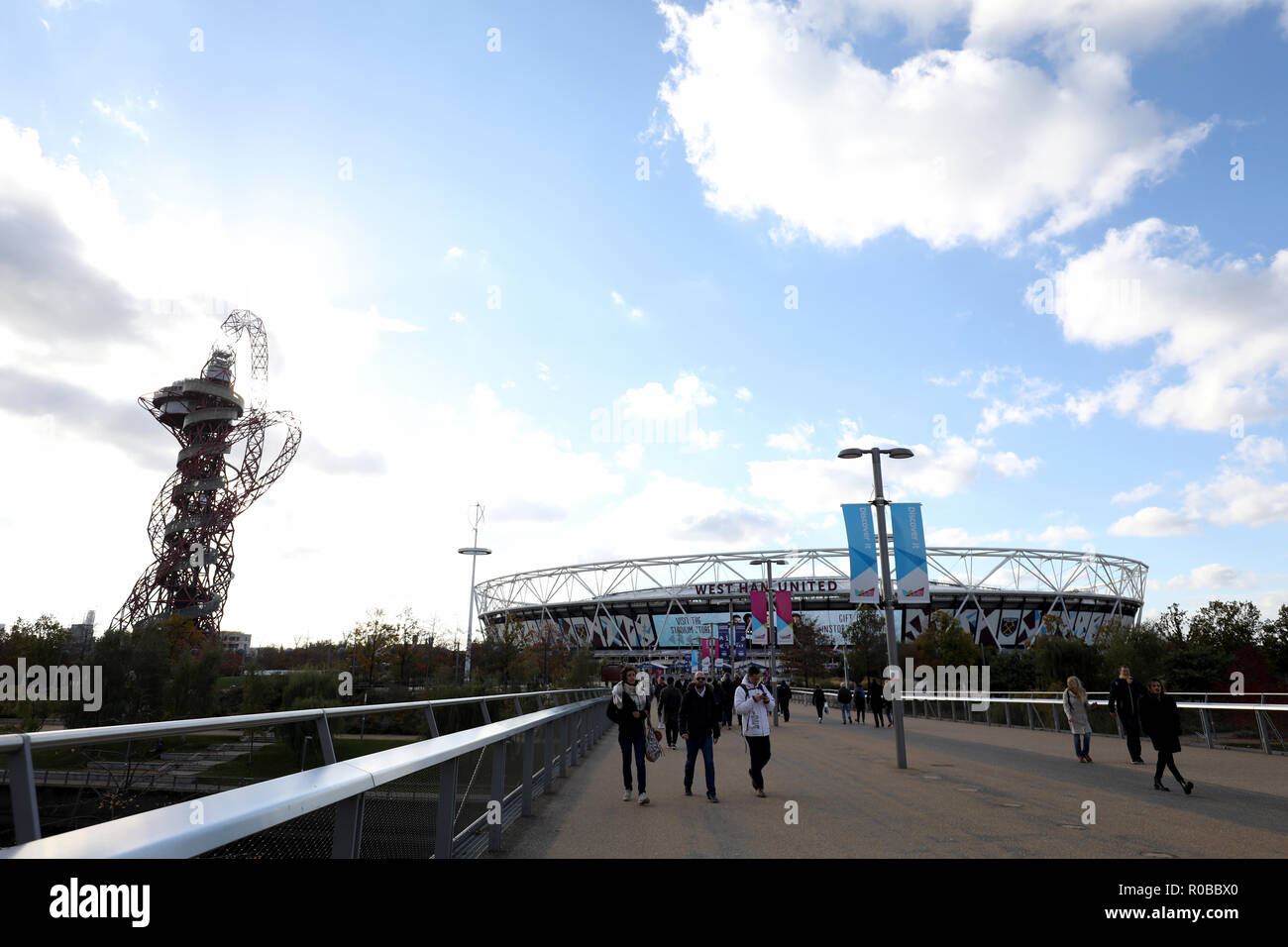 A general view of the ground ahead of the Premier League match at The ...