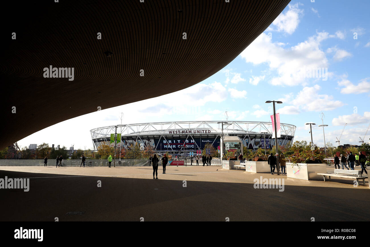A general view of the ground ahead of the Premier League match at The ...