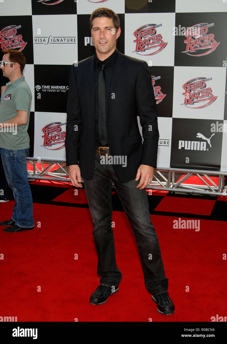 Matthew Fox - Speed Racer Premiere at the Nokia Theatre In Los Angeles ...