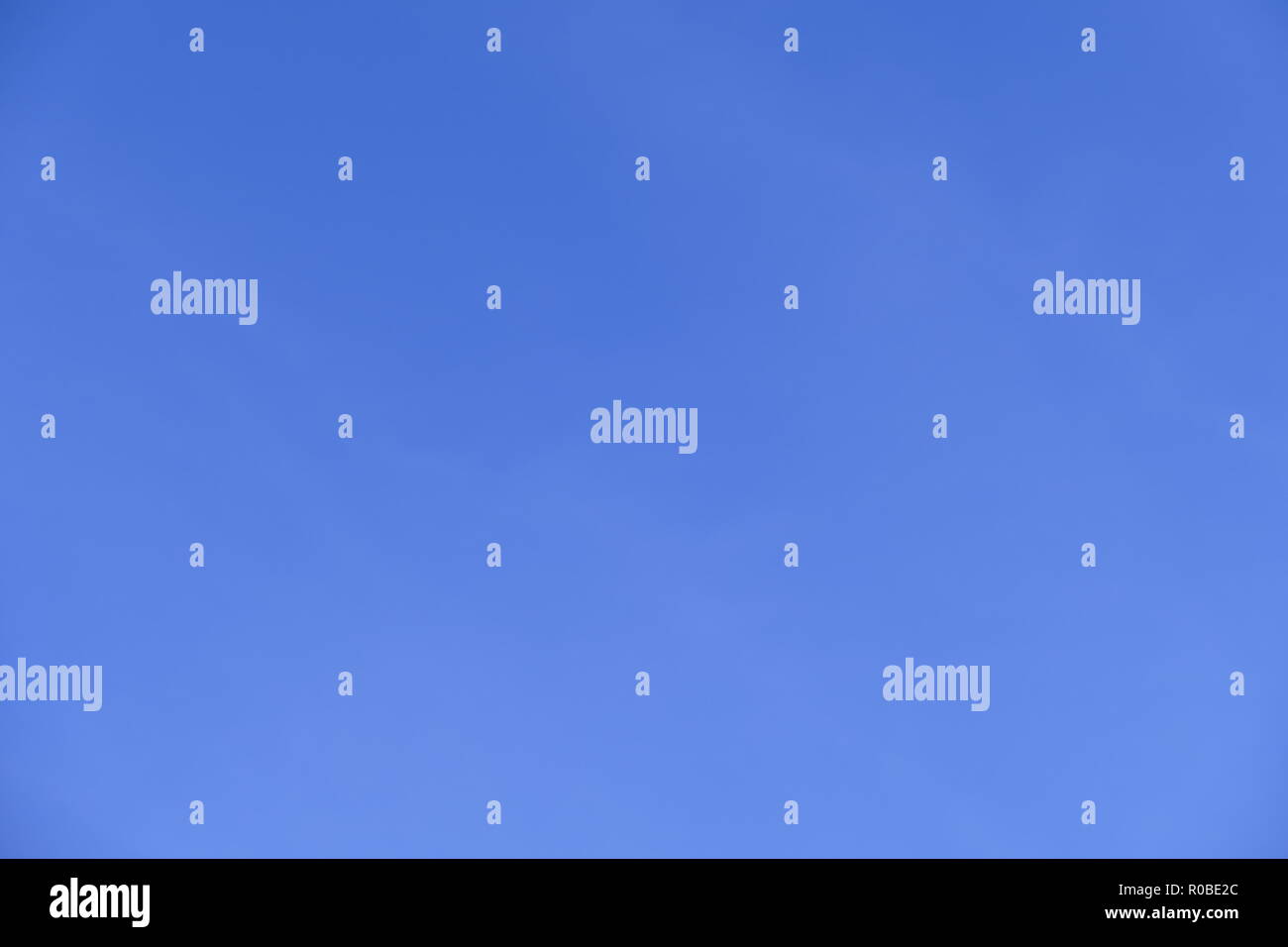 Blue sky, blue color, background picture Stock Photo - Alamy