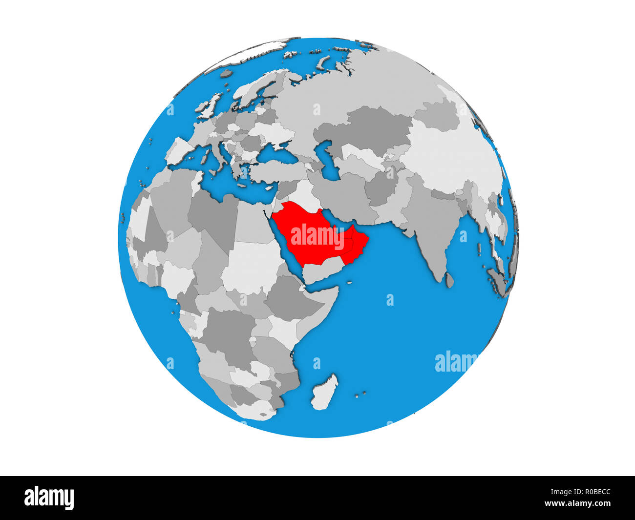 Gulf countries map Cut Out Stock Images & Pictures - Alamy