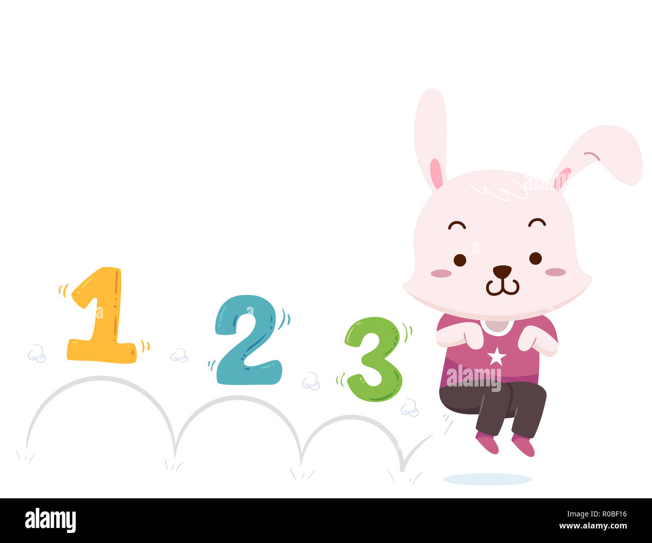Math rabbit Cut Out Stock Images & Pictures - Alamy