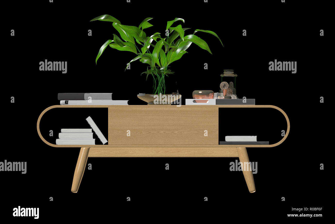 3d render Coffee Table Stock Photo - Alamy