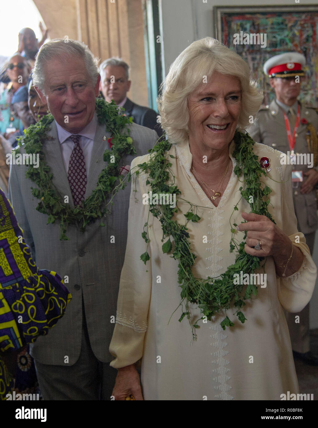 The Prince of Wales and Duchess of Cornwall, during a visit to the ...