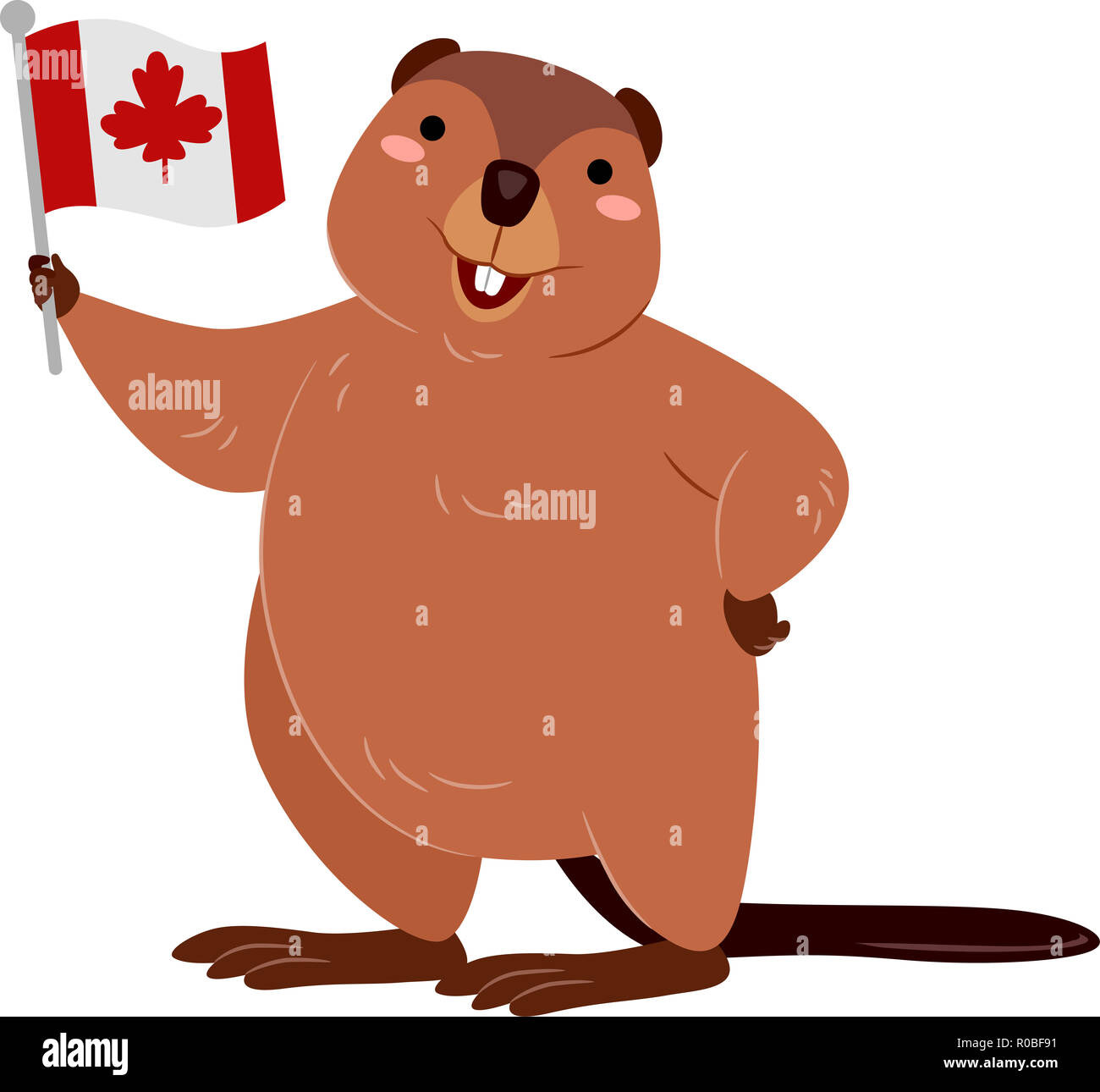 Canada symbol beaver hi-res stock photography and images - Alamy