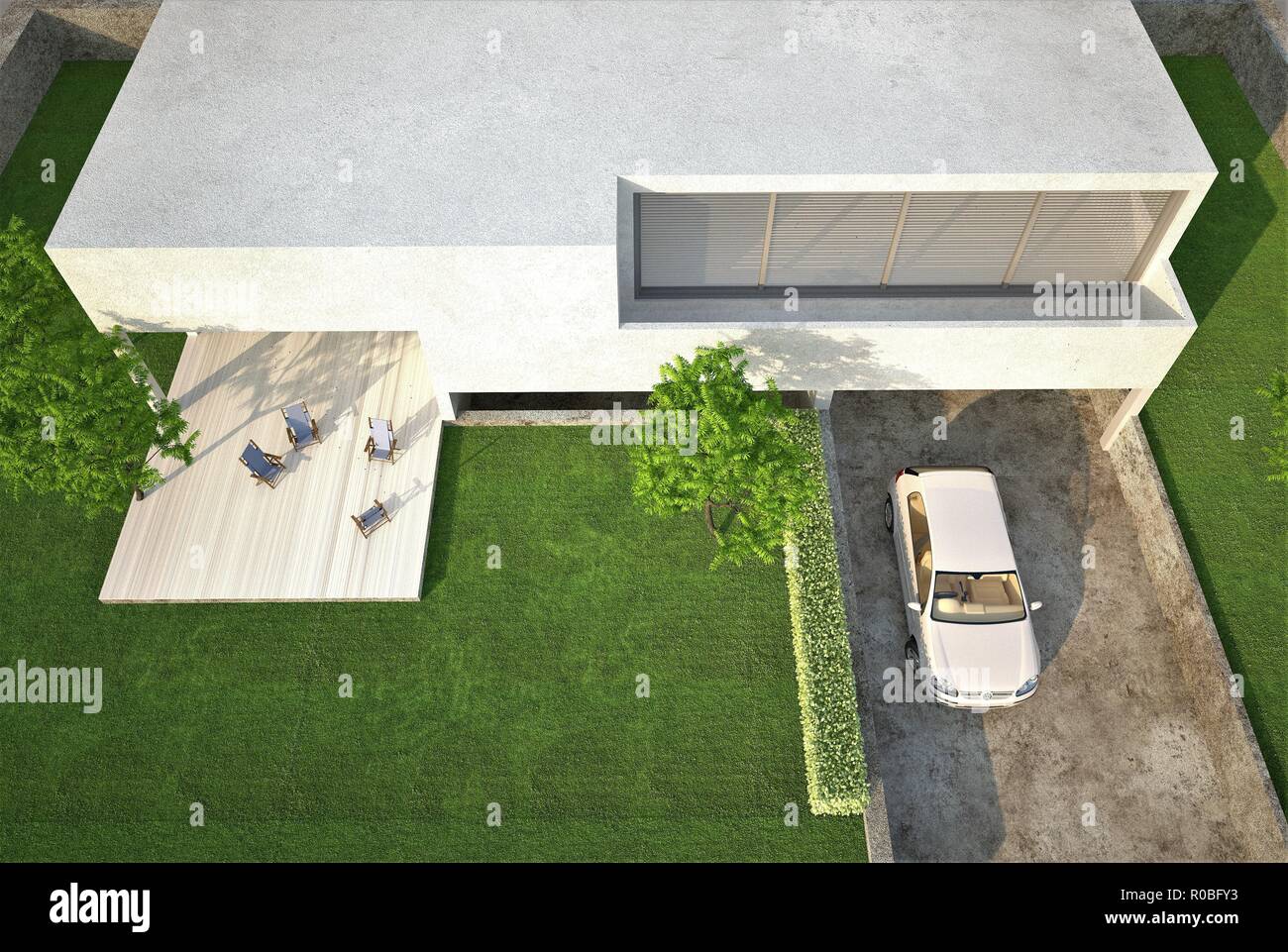 3d render house hi-res stock photography and images - Alamy