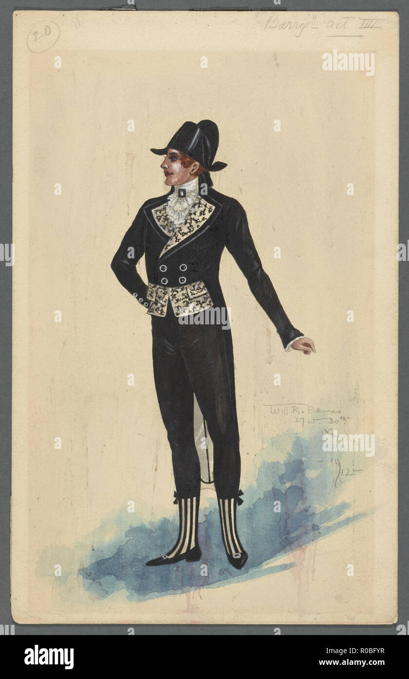 theatrical costume design illustration Stock Photo - Alamy