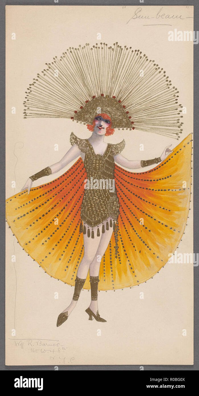 theatrical costume design illustration Stock Photo - Alamy