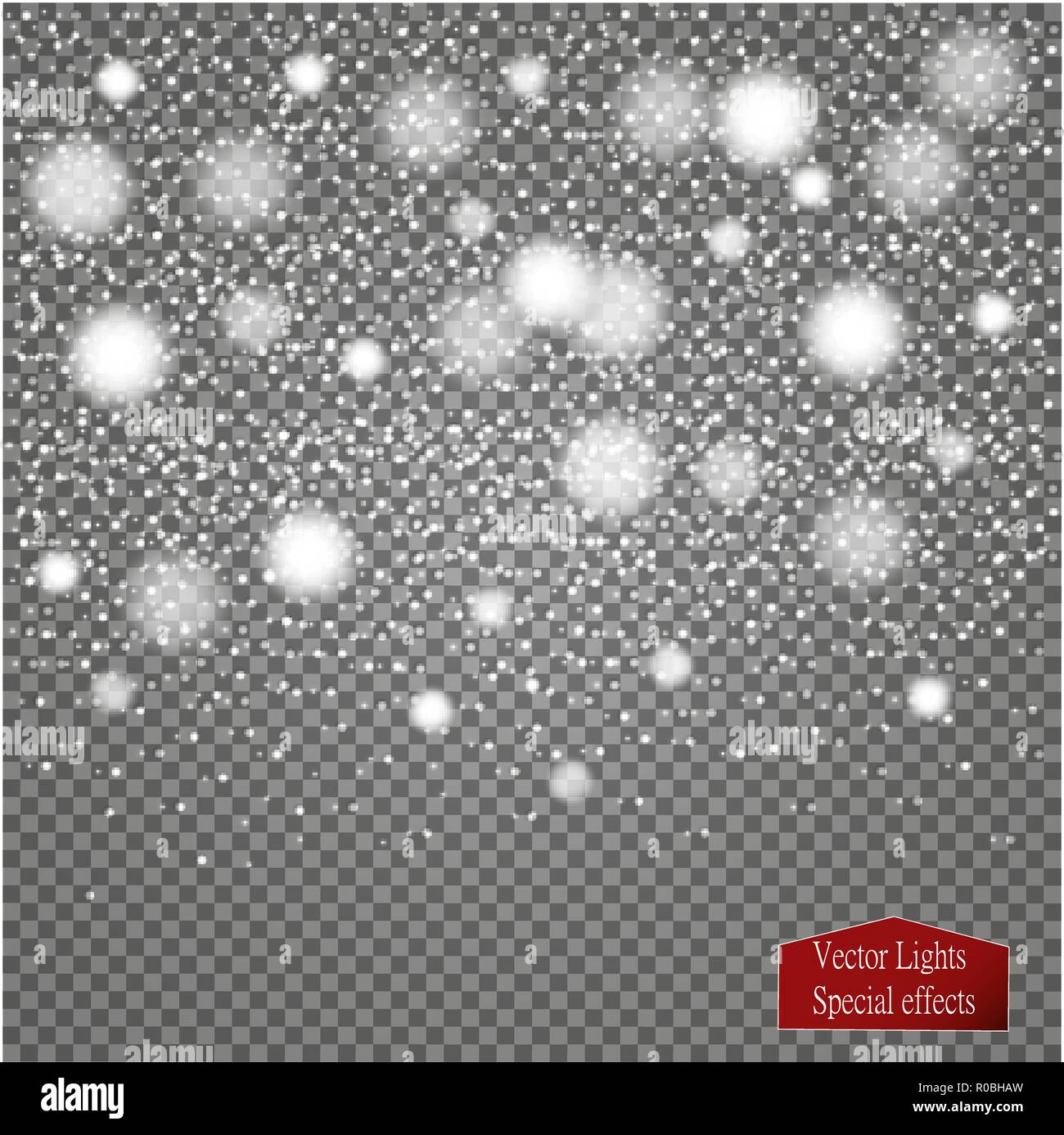 Frozen seasonal background white Stock Vector Images - Alamy