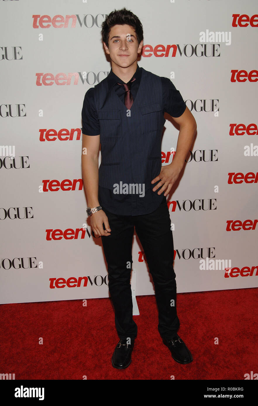 David Henrie - 6th Annual Teen Vogue Young Hollywood Party at the LACMA ...