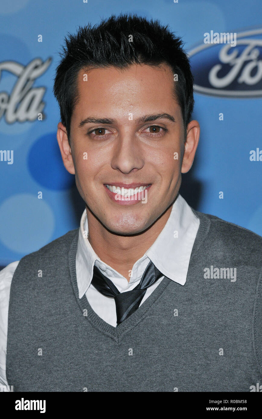 David Hernandez American Idol - The Top 12 Party - at the Wolfgang Puck ...