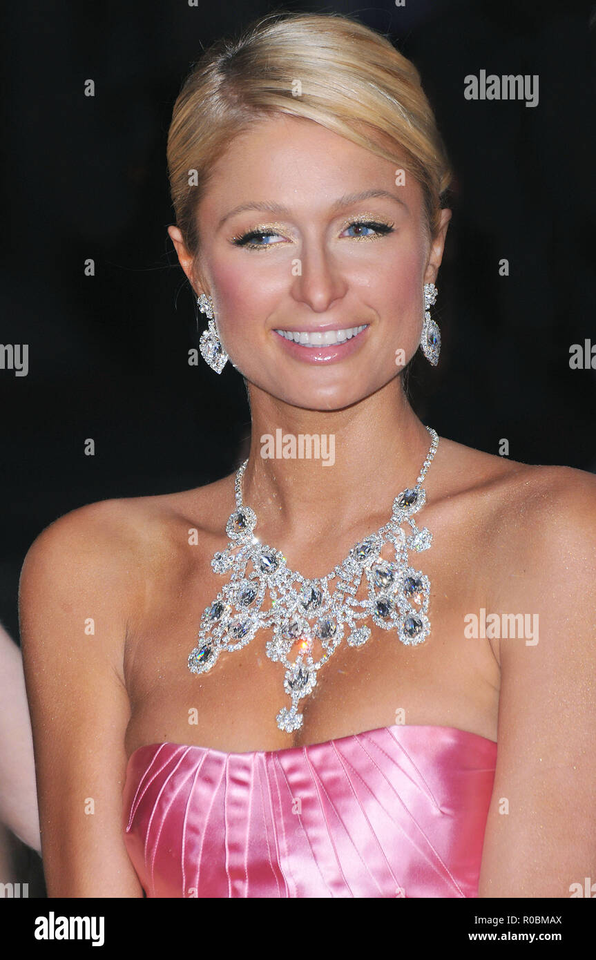 Paris Hilton arriving at The Hottie & The Nottie Premiere at the ...