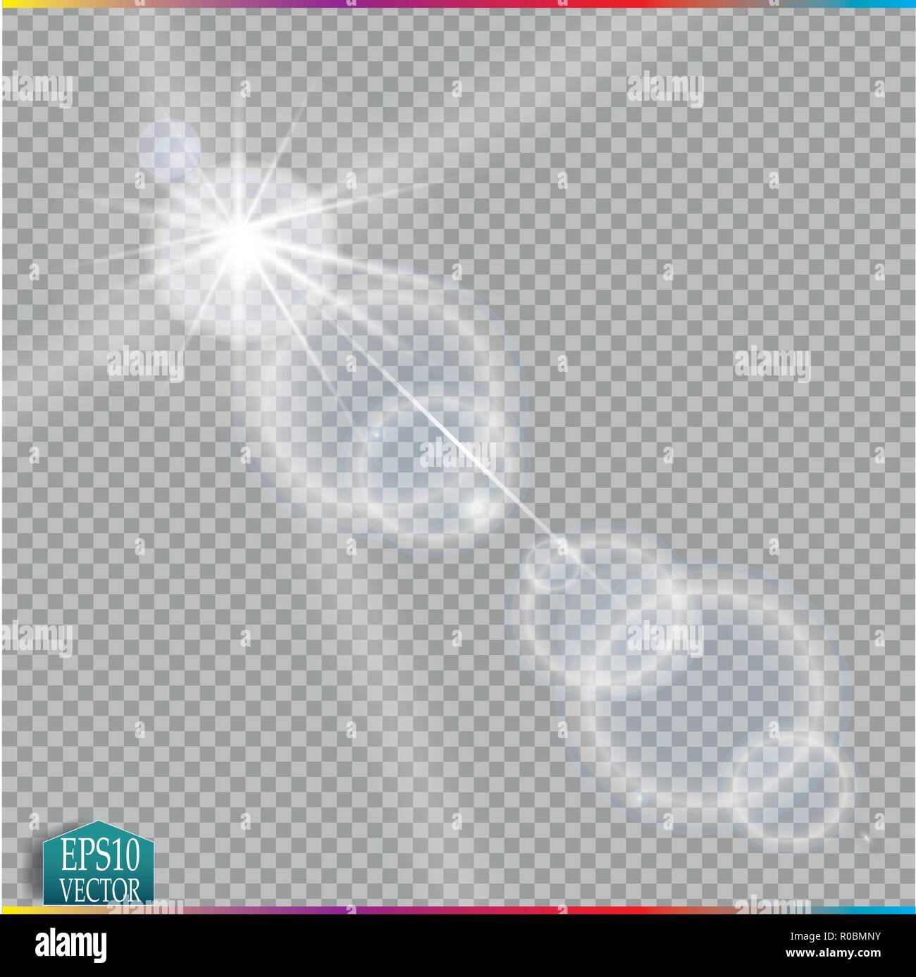 Vector transparent sunlight special lens flare light effect Stock Vector Image & Art - Alamy