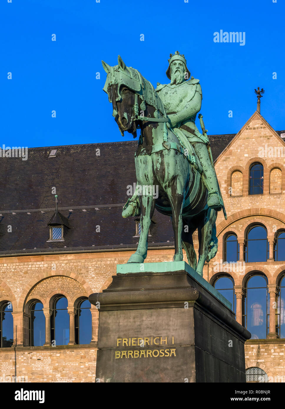 Imperial palace of emperor frederick i barbarossa hi-res stock ...